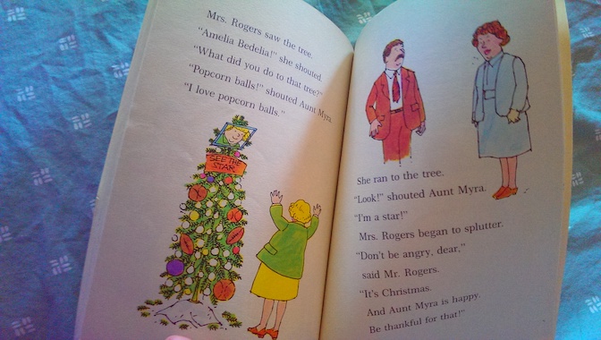 Merry Christmas, Amelia Bedelia – Jestress's Forgotten Books and Stories
