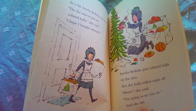 Merry Christmas, Amelia Bedelia – Jestress's Forgotten Books and Stories