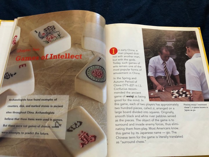 Games People Play: China – Jestress's Forgotten Books and Stories