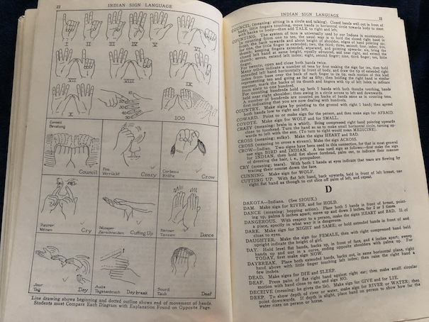 Indian Sign Language – Jestress's Forgotten Books and Stories