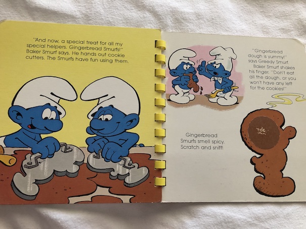 Baker Smurf’s Sniffy Book – Jestress's Forgotten Books and Stories