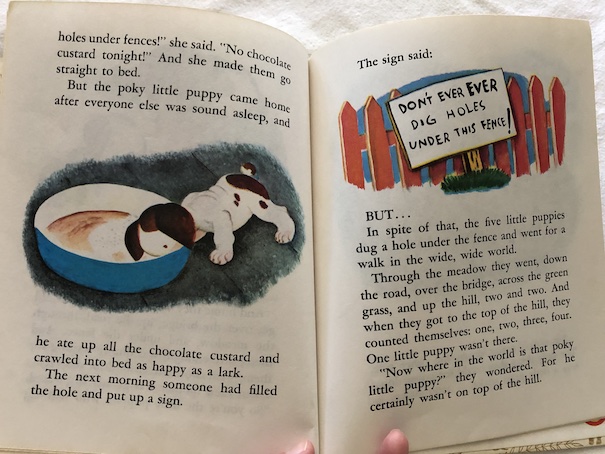 The Poky Little Puppy – Jestress's Forgotten Books and Stories