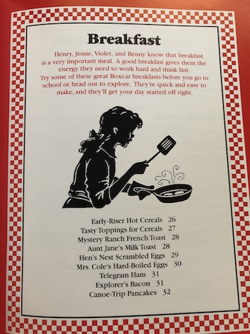 The Boxcar Children Cookbook – Jestress's Forgotten Books and Stories