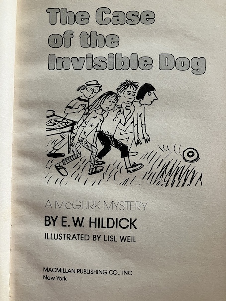 The Case of the Invisible Dog – Jestress's Forgotten Books and Stories