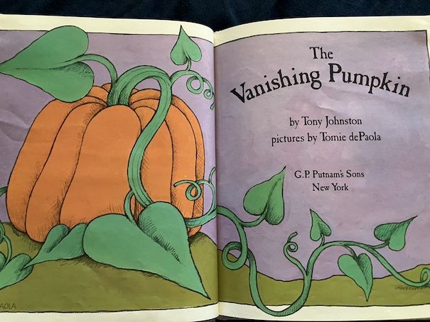 The Vanishing Pumpkin – Jestress's Forgotten Books and Stories