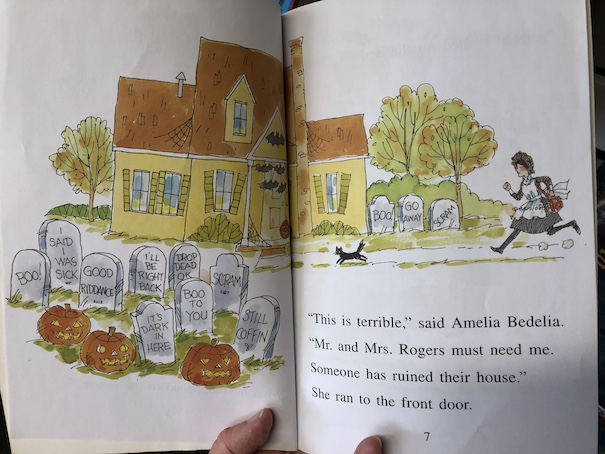 Happy Haunting, Amelia Bedelia – Jestress's Forgotten Books and Stories